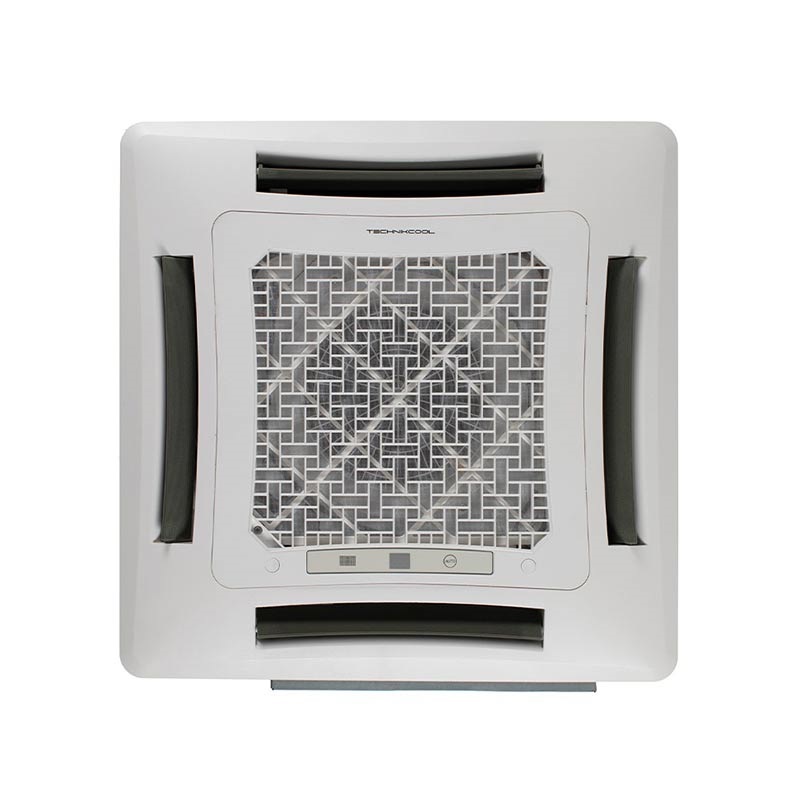 Technik Cool fan coil, kazettás, kétcsöves kivitel, 4,5 kw/5,4 kw, 840 x 840 x 190 mm - CU Impex ...